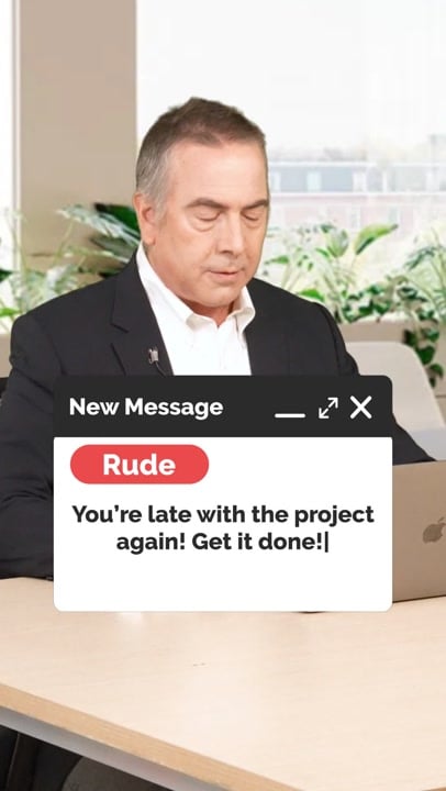 Polite vs Rude English at Work