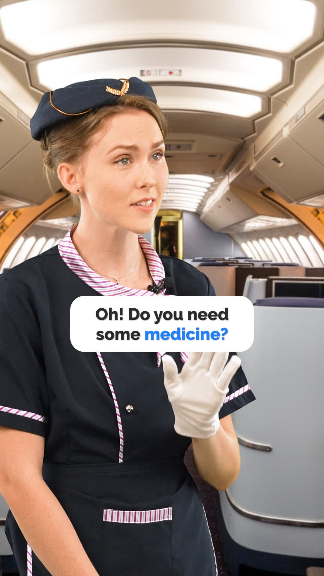 What to Say When Sick on Plane