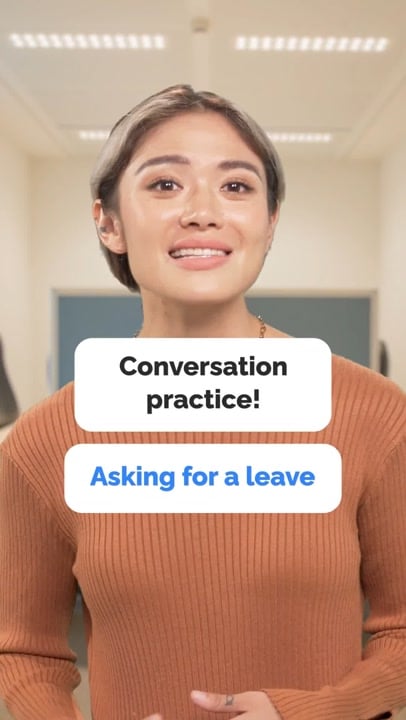 How to Ask for a Leave: Conversation Practice