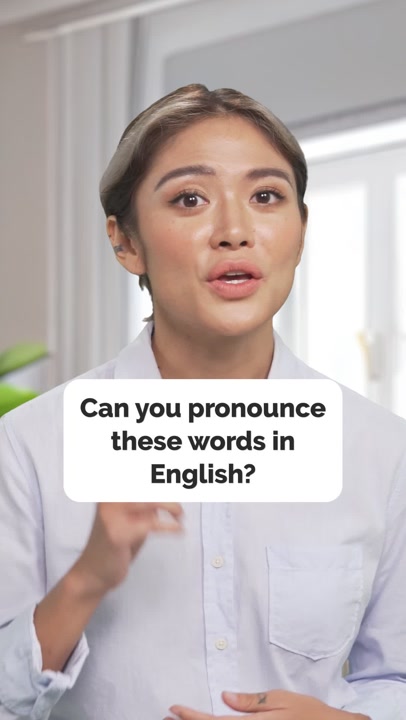 Mastering Common English Word Pronunciations