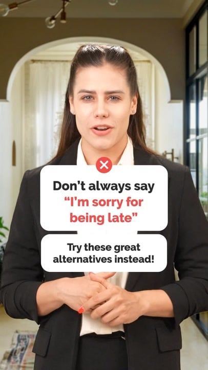 Better Ways to Apologize for Lateness