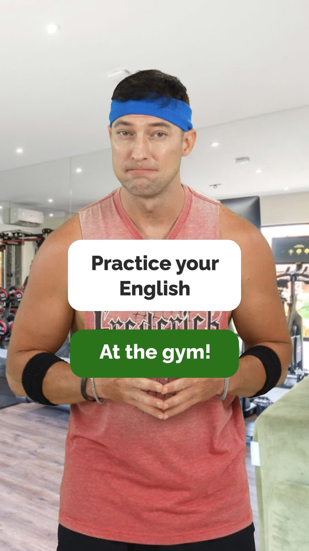 English Conversation Practice: At the Gym