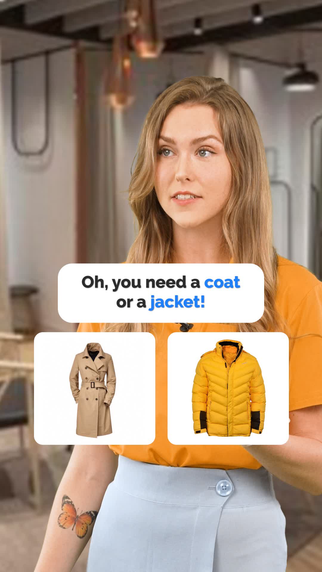 Winter Clothes Vocabulary for Beginners