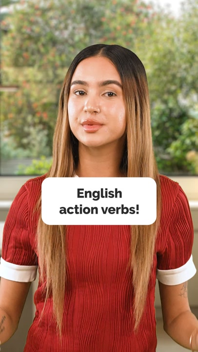 Learn English Action Verbs with Fun and Easy Examples