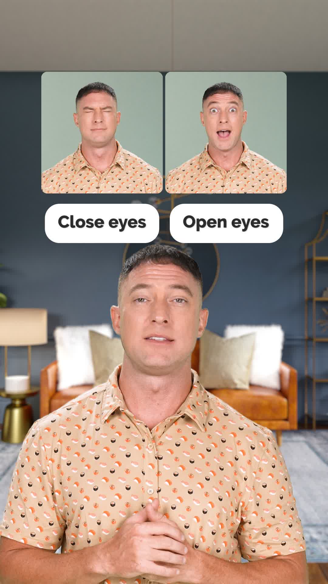 Common Facial Actions Vocabulary in English