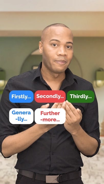 Alternatives to "Firstly, Secondly, Thirdly" in Writing