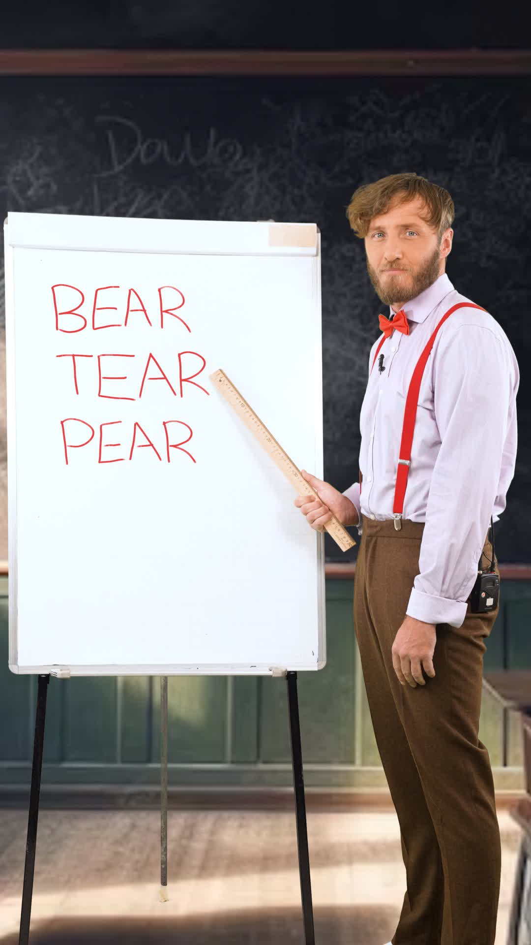 Bear, Tear, Pear – English Pronunciation Tips