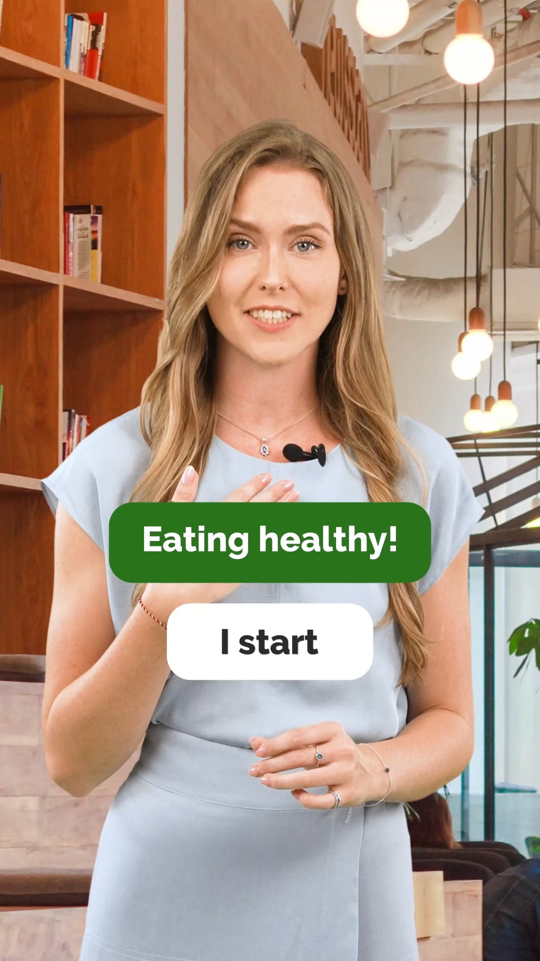 Healthy Eating English Conversation Practice Video