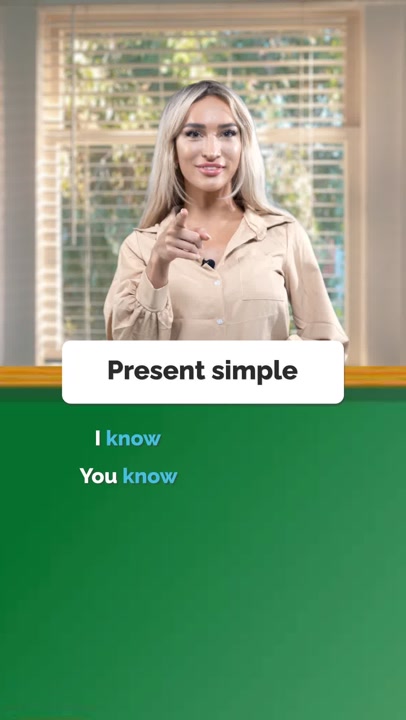 Master Present Simple Tense Structure in English