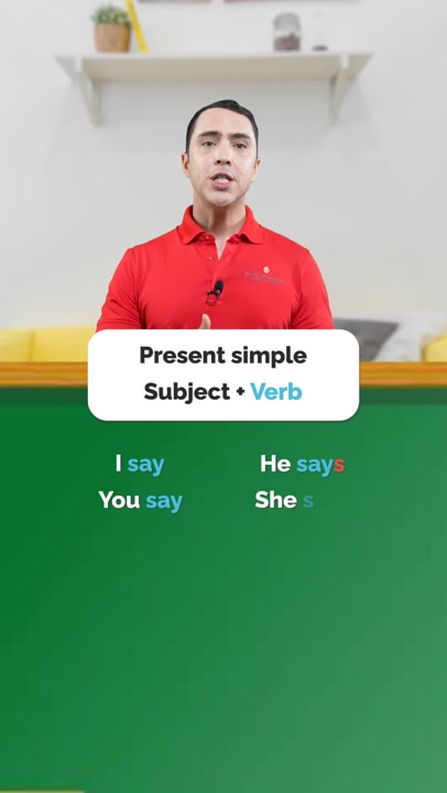 The Verb "To Say" in Present Simple