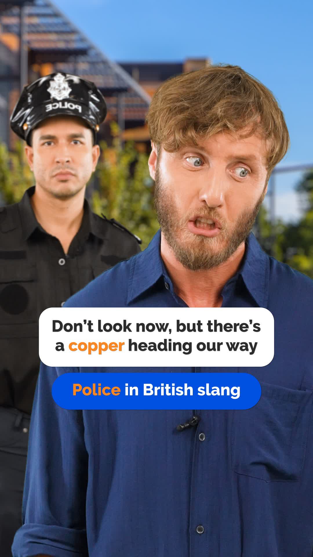 Learn British Slang Words for Police