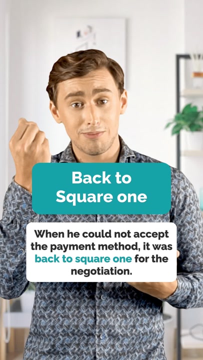 What Does "Back to Square One" Mean?