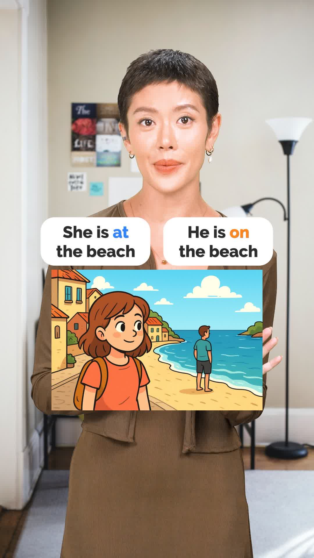At vs On: Location Prepositions in English