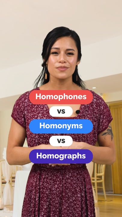 Understanding Homophones, Homonyms, and Homographs: Key Differences ...