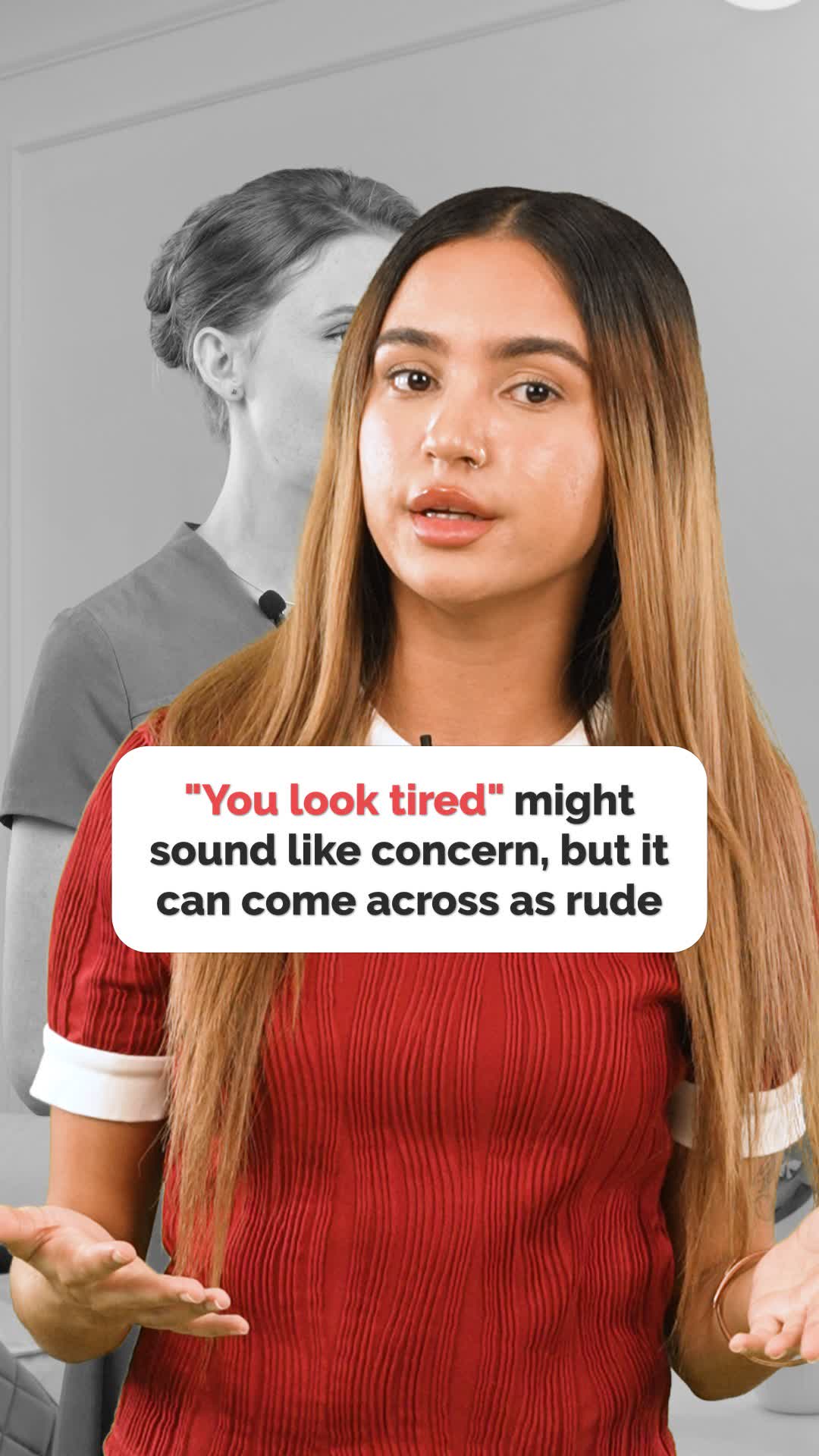 Stop Saying You Look Tired