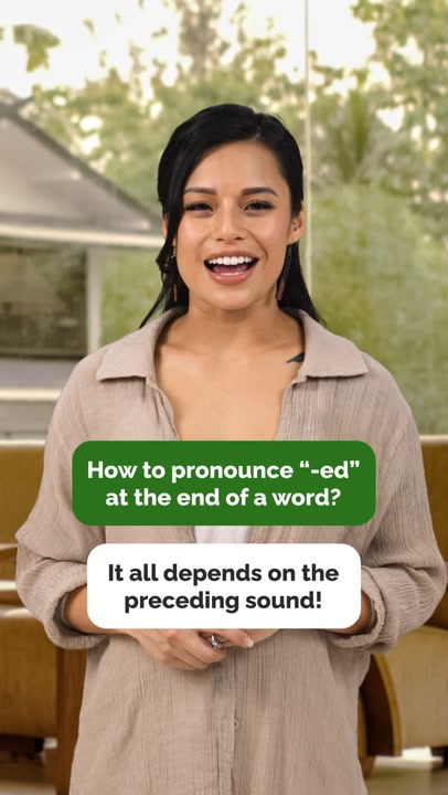 Master the Pronunciation of -ed Endings in English
