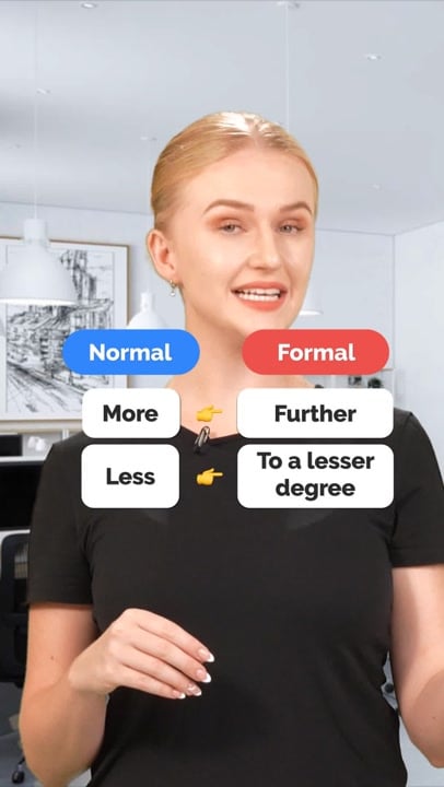 Formal vs. Normal Words in English