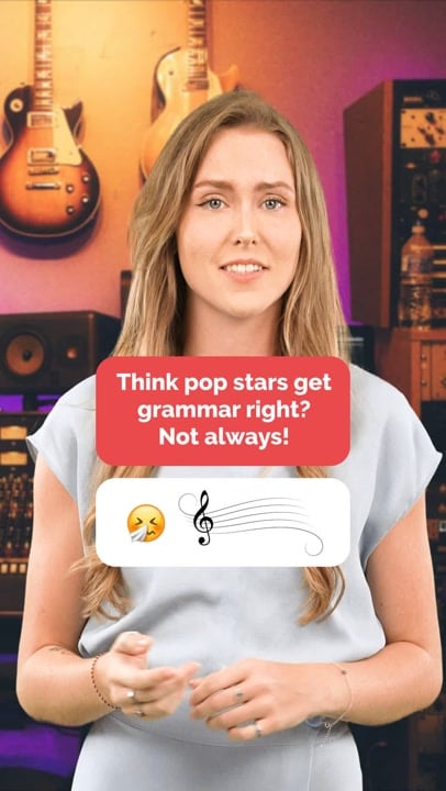 Grammar Mistakes in Song Lyrics