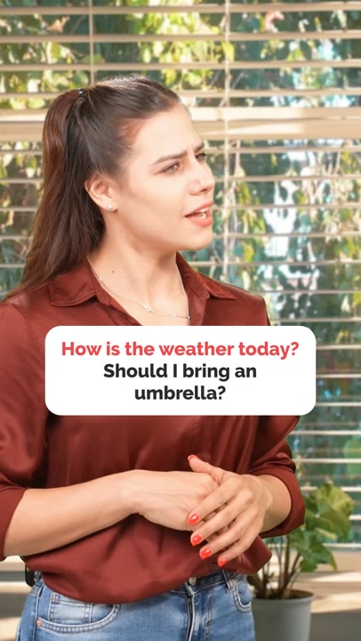 Learn the Natural Way to Ask Weather