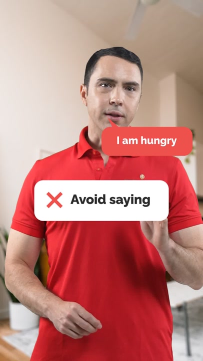 4 Other Ways to Say I'm Hungry