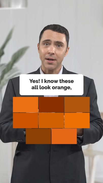 Learn Shades of Orange Vocabulary