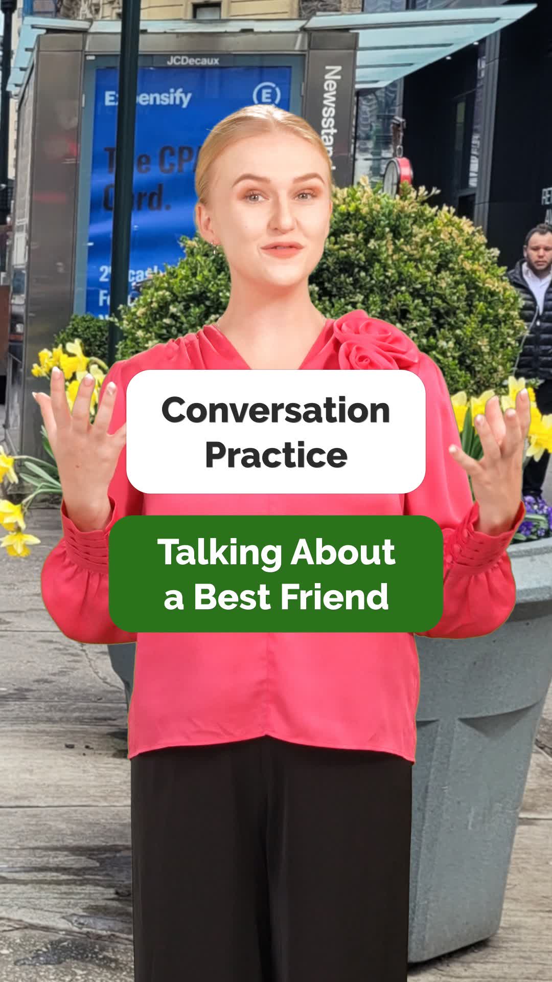 Best Friend Conversation Practice for English Learners