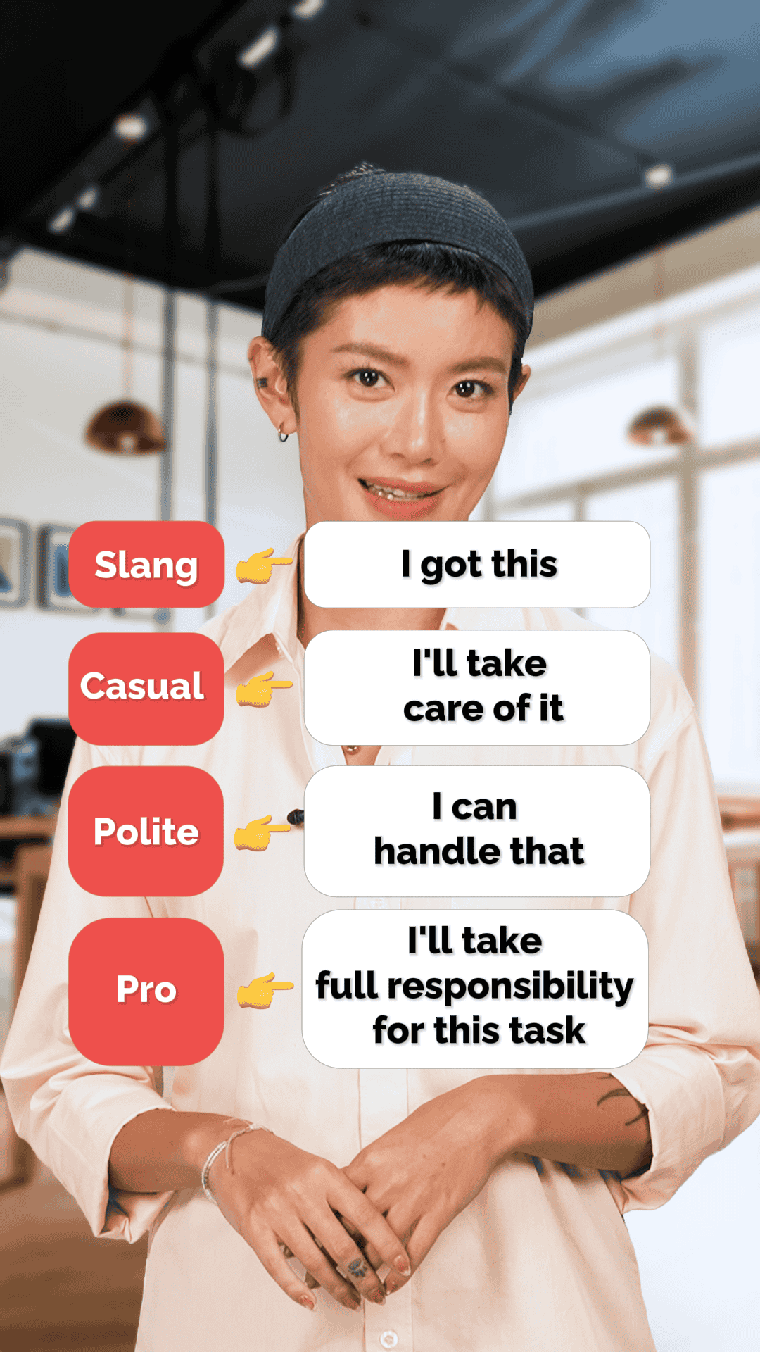 Formal Ways to Accept Responsibility in English